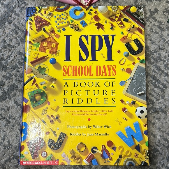 Scholastic | Toys | Scholastic I Spy School Days Yellow And Multicolor ...